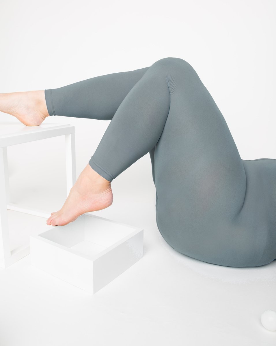 Womens Microfiber Ankle Length Footless Tights Style# 1025 | We Love Colors