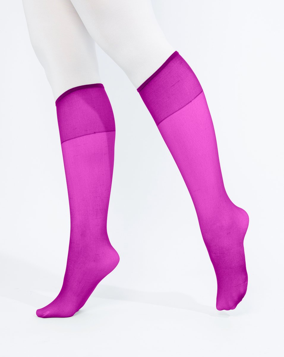 Womens Sheer Knee Highs Style# 1536 | We Love Colors