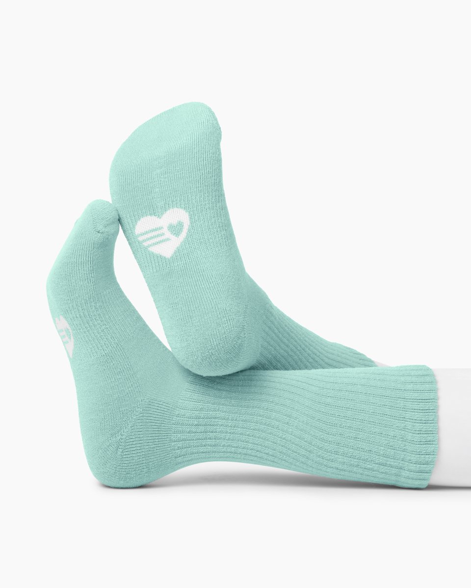 Greens Mid Calf Wool Socks Style# 1554 | We Love Colors