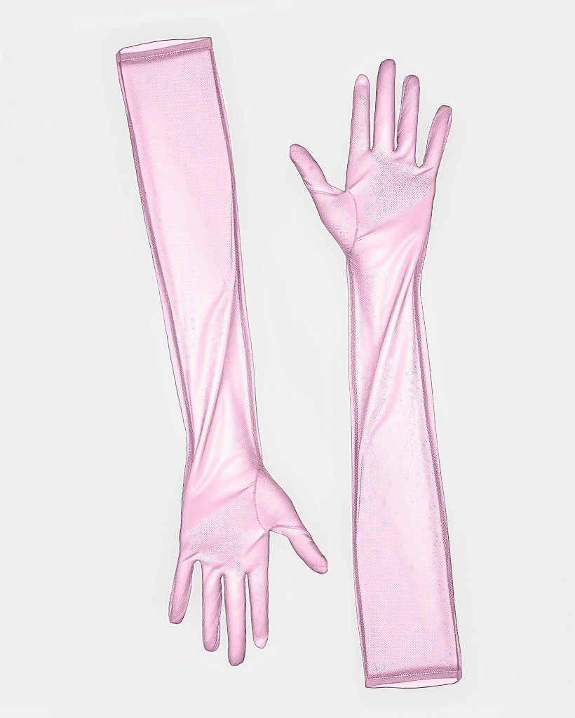 Womens Sheer Opera Gloves Style# 3207 | We Love Colors