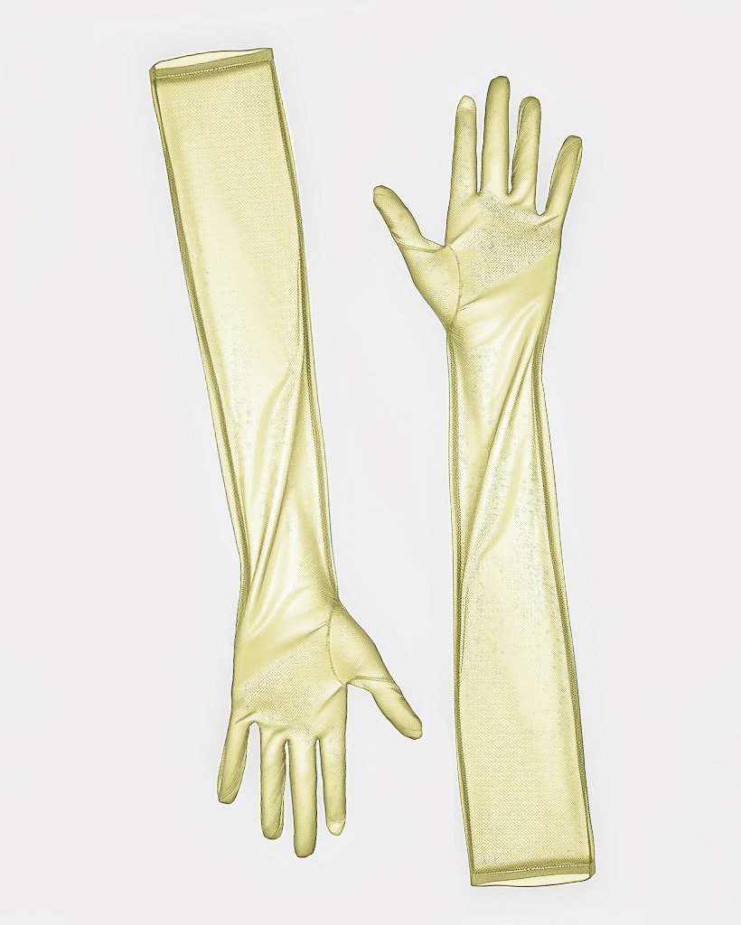 Maize Womens Sheer Opera Gloves Style# 3207 | We Love Colors