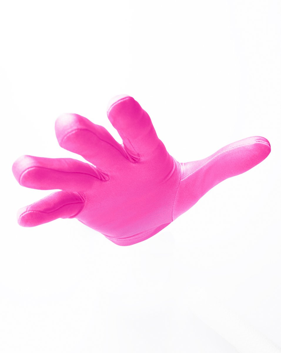 Light Pink Plus Size Wrist Gloves Style# 3405 | We Love Colors