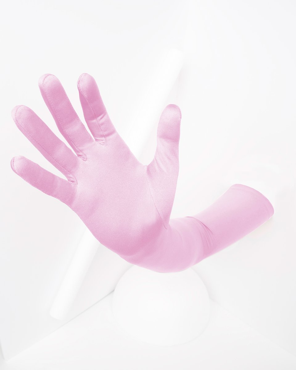 Light Pink Womens Shoulder Gloves Style# 3407 | We Love Colors