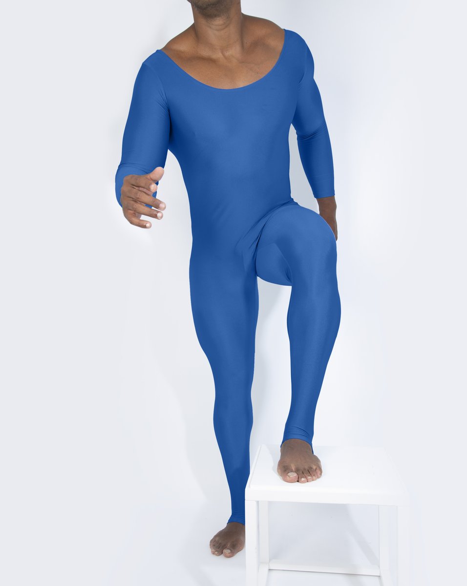 Scarlet Red Mens Long Sleeve Unitard Style# 5009 | We Love Colors