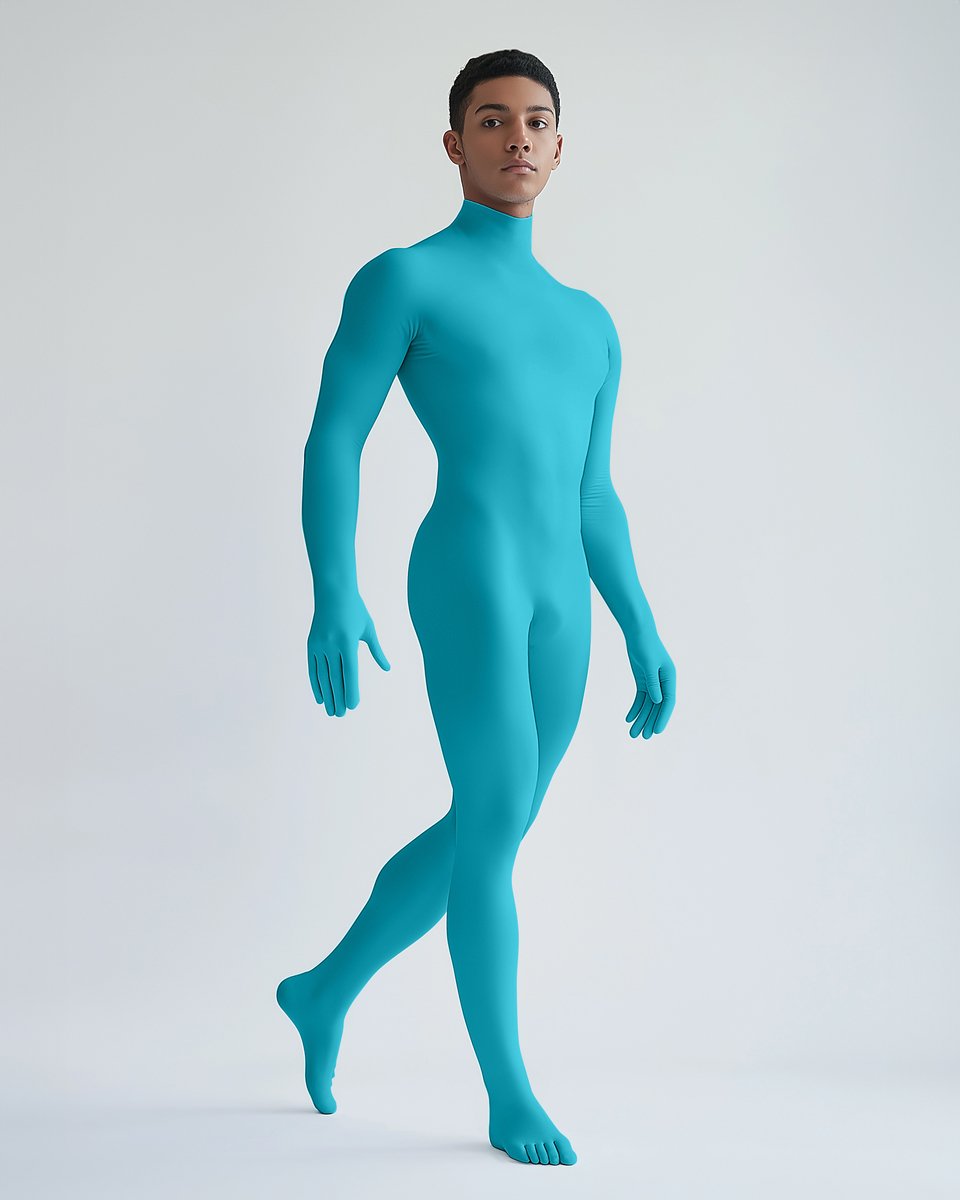 Scarlet Red Mens Second Skin Catsuit Style# 5010 | We Love Colors