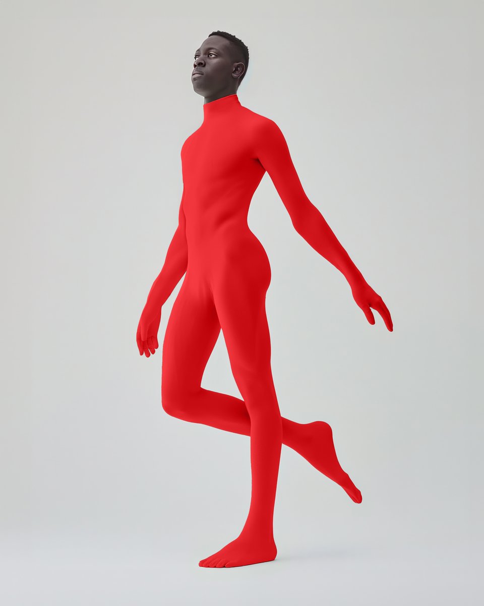 Scarlet Red Mens Second Skin Catsuit Style# 5010 | We Love Colors