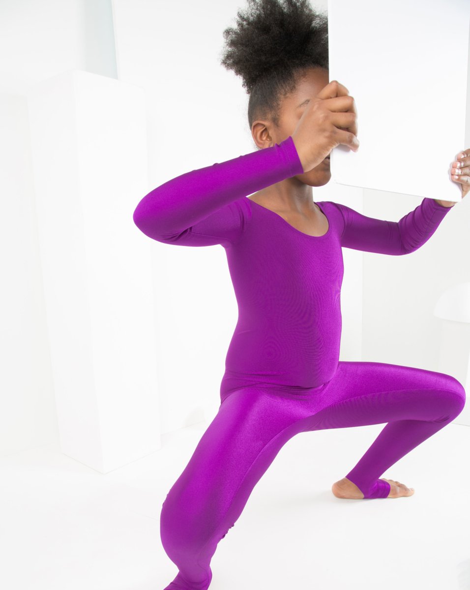 Kids Long Sleeve Unitard Style# 5079 | We Love Colors