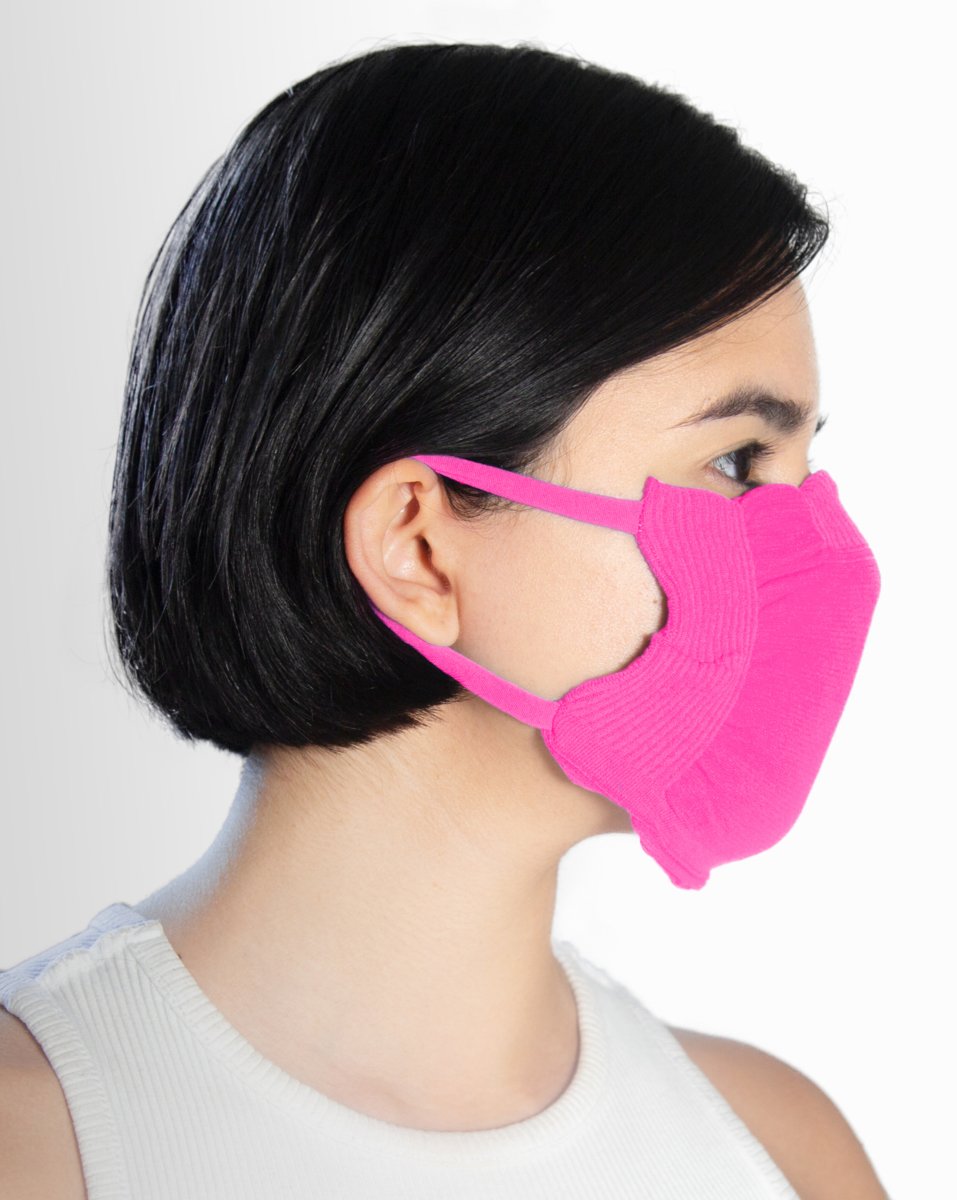 Neon Pink Washable Color Mask Style# 8021 | We Love Colors