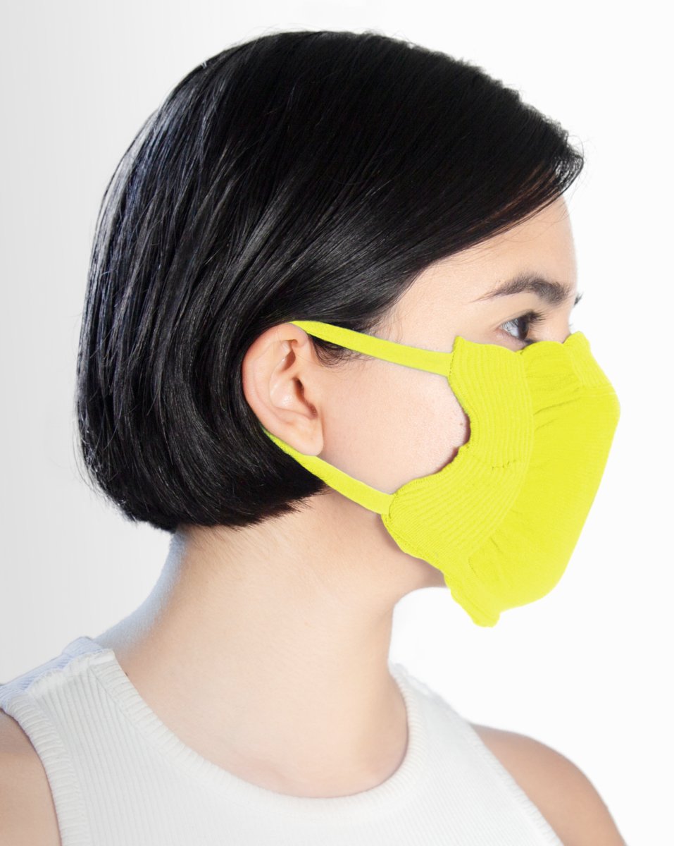 Neon Green Washable Color Mask Style# 8021 | We Love Colors
