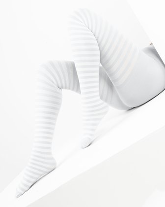 Maroon White Striped Tights Style# 1203 | We Love Colors
