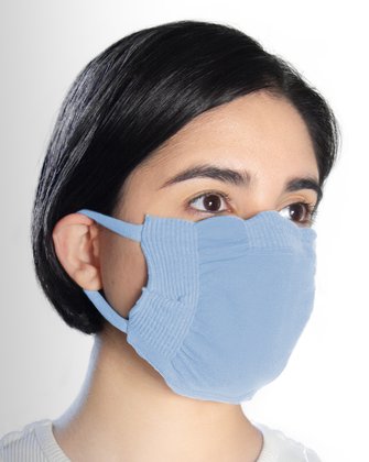 Baby Blue Mens Masks | We Love Colors