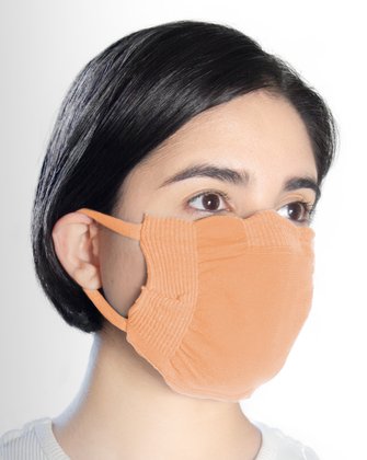 Light Orange Mens Masks | We Love Colors
